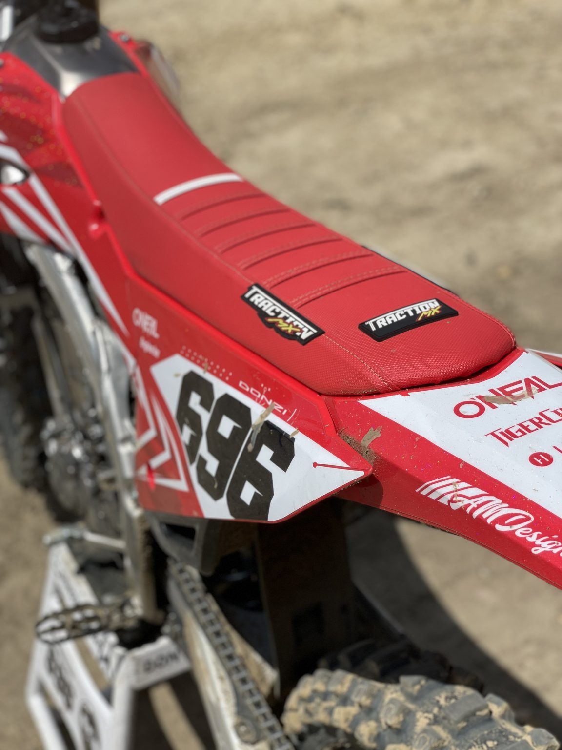 MEDIA - Traction MX- Custom Gripper Seat Covers